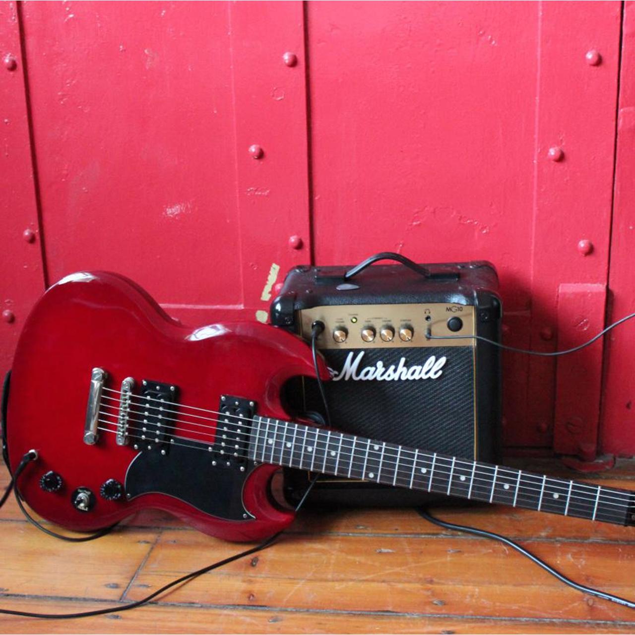 Red Musical-instruments-and-dj | Depop