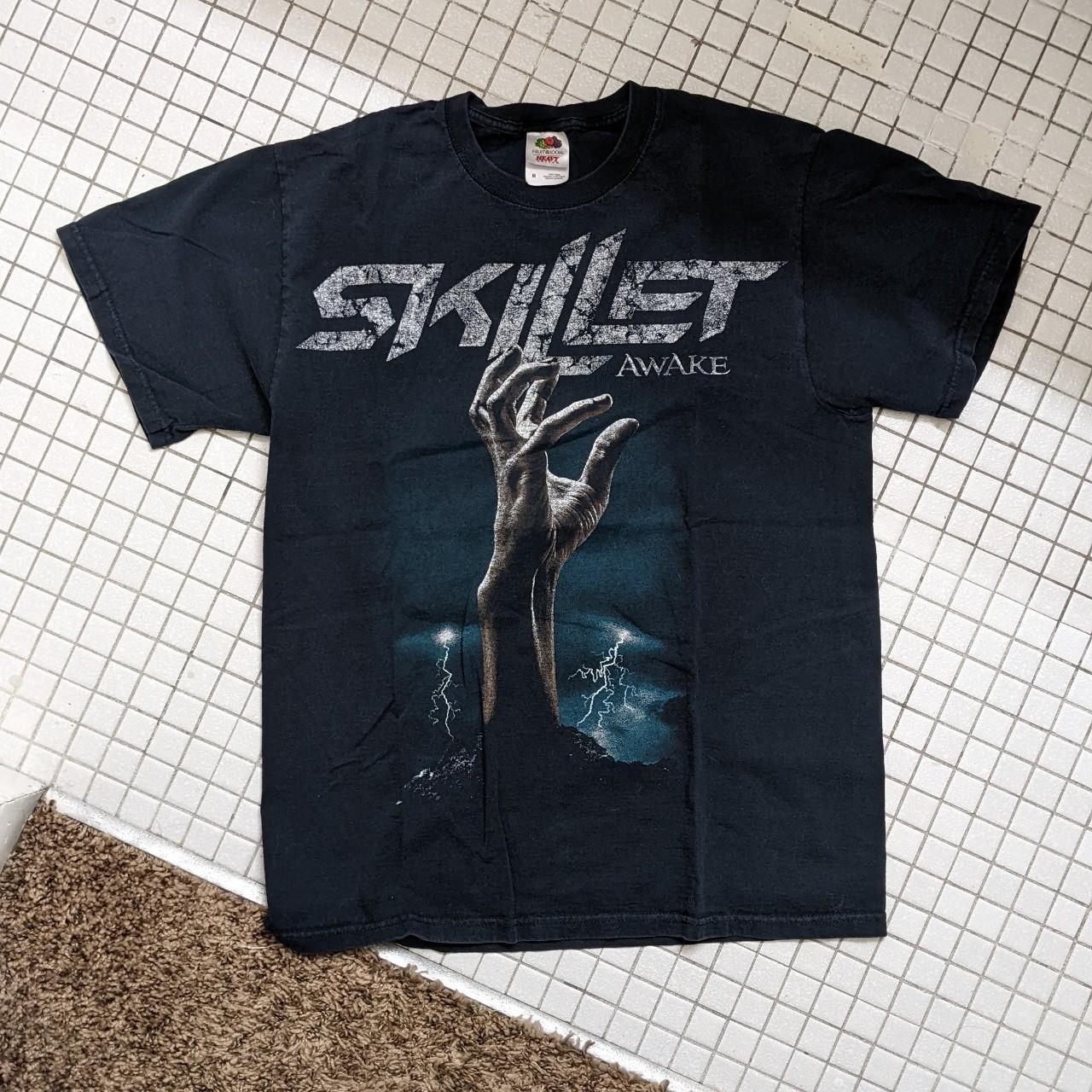 Y2K Skillet Awake band tee shirt Christian rock band... - Depop