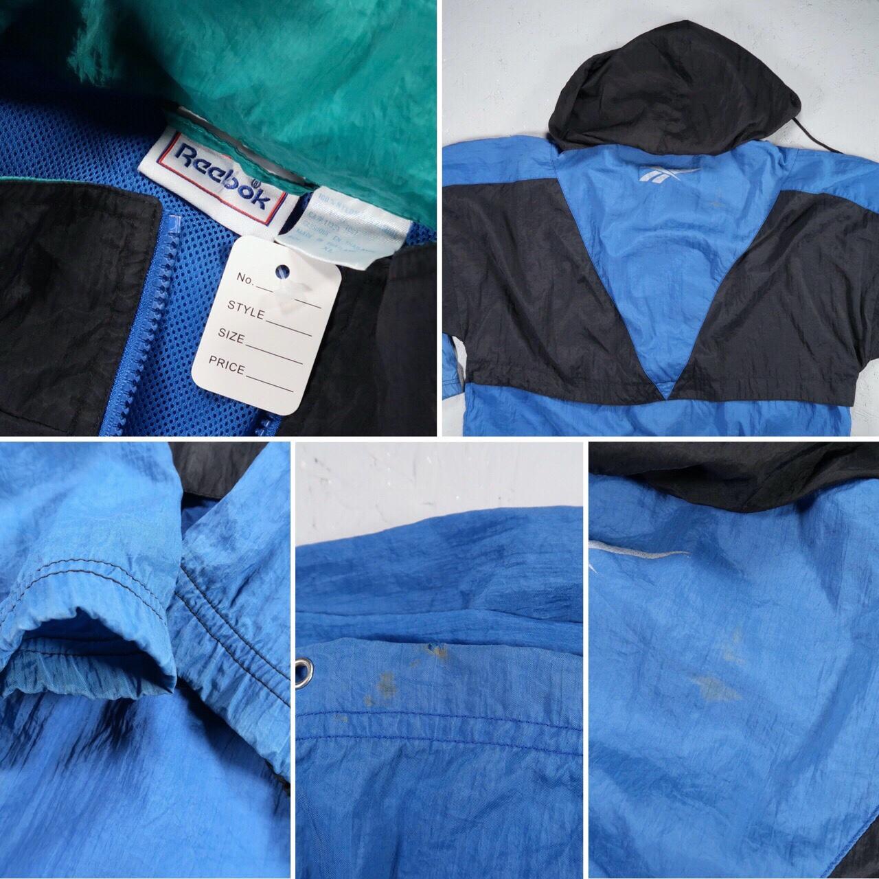 Vintage Reebok Jacket Vintage 90s reebok Shell... - Depop