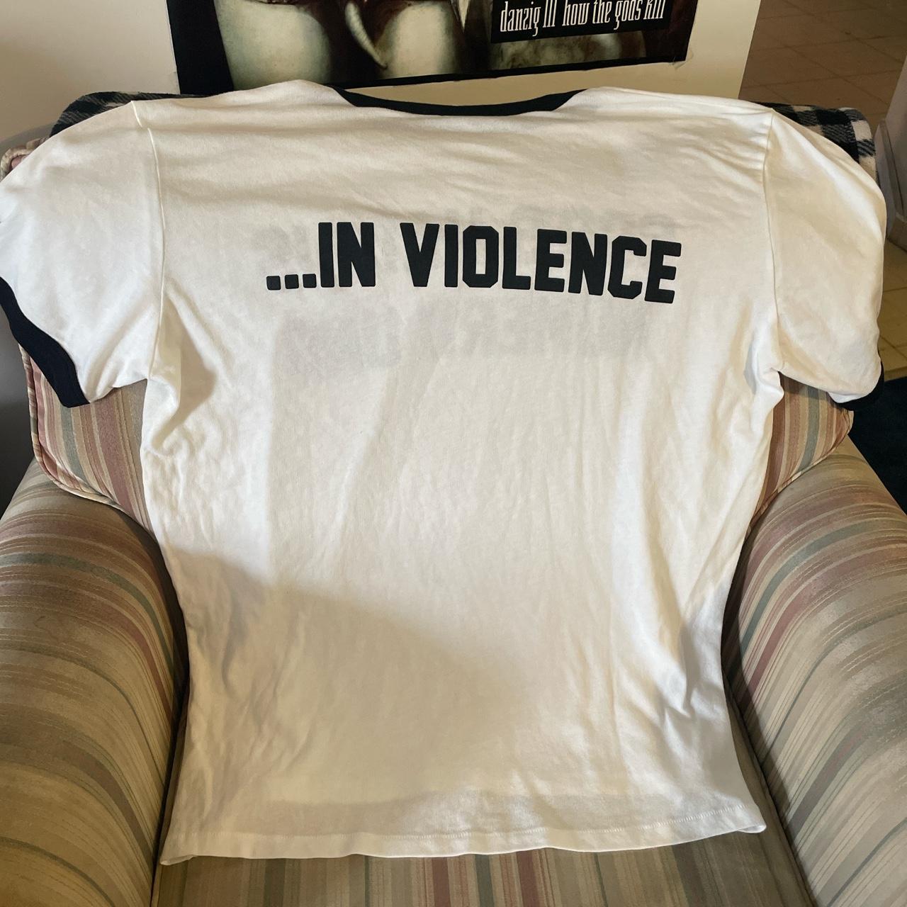 GOD’S HATE ‘NUMERO UNO’ RINGER BRAND NEW NEVER WORN... - Depop