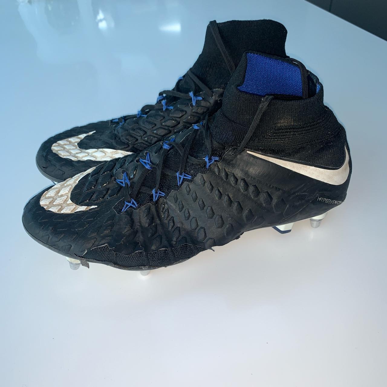 Nike hyper venom soft ground studded Sock boots -... - Depop