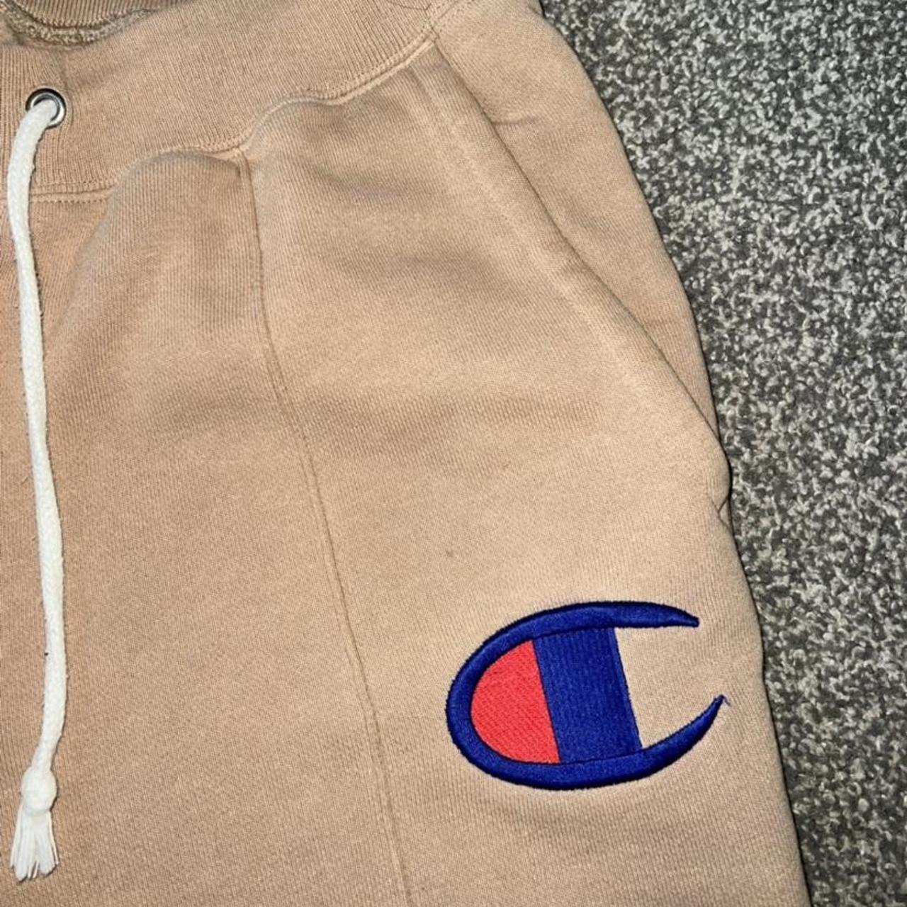 CHAMPION TAN TAPERED JOGGERS 🥐 Drawstring and... - Depop