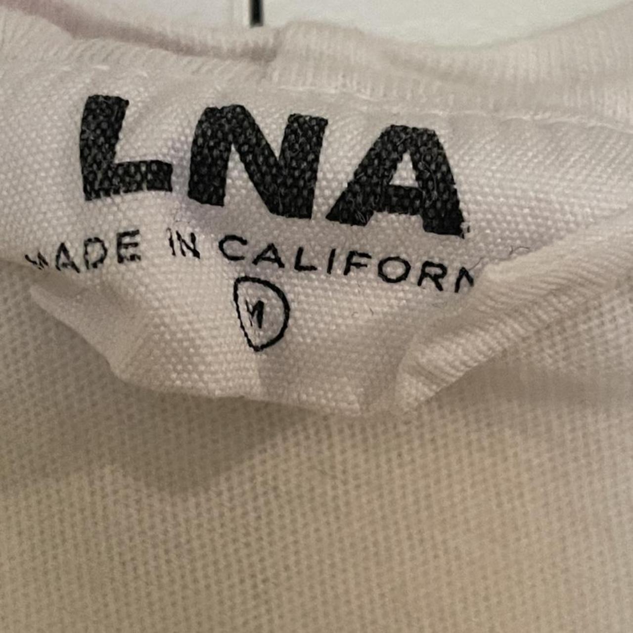 LNA Cherry Print Cropped Tank Top Size Medium - Depop