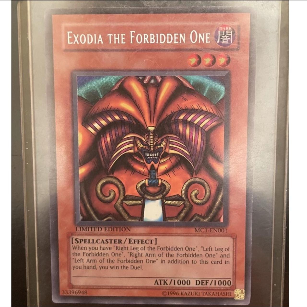 Yu-Gi-Oh! Exodia the Forbidden One - MC1-EN001... - Depop