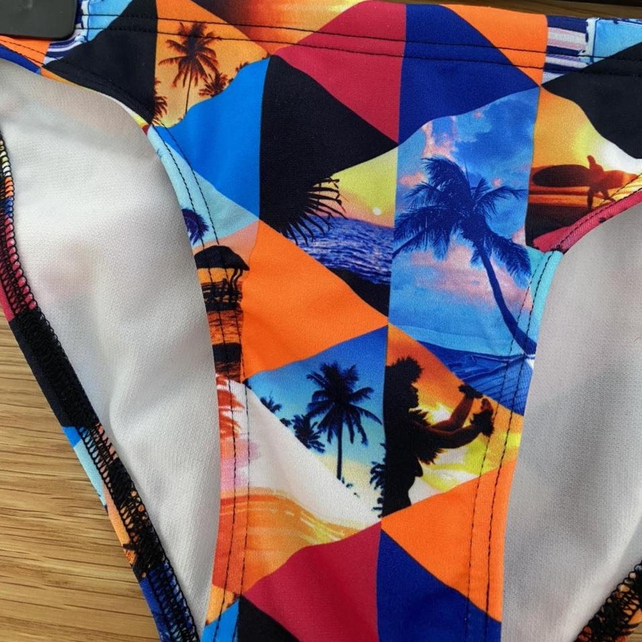 Funkita Geometric beach training swim bottoms... - Depop