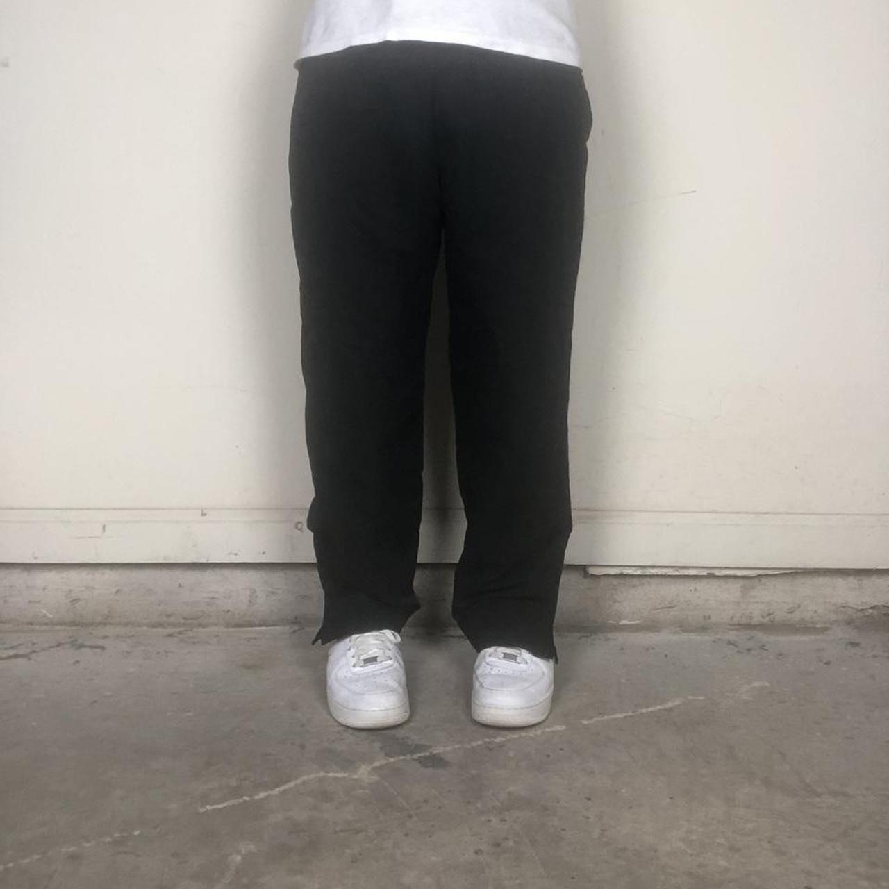 Studio Works Lined Windbreaker Pants Has Hole In... - Depop