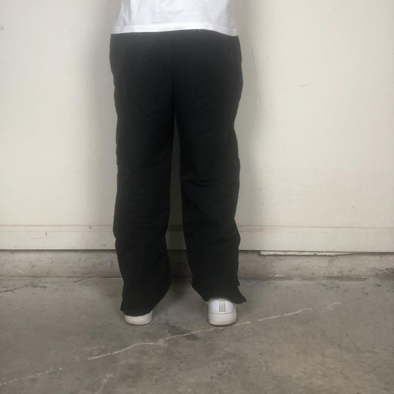 Studio Works Lined Windbreaker Pants Has Hole In... - Depop