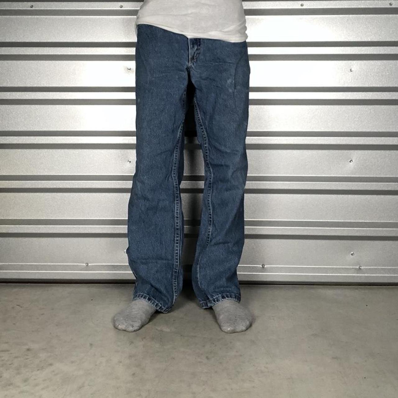 Light Washed Bleach Stained Denim Jeans Mens Size 40... - Depop