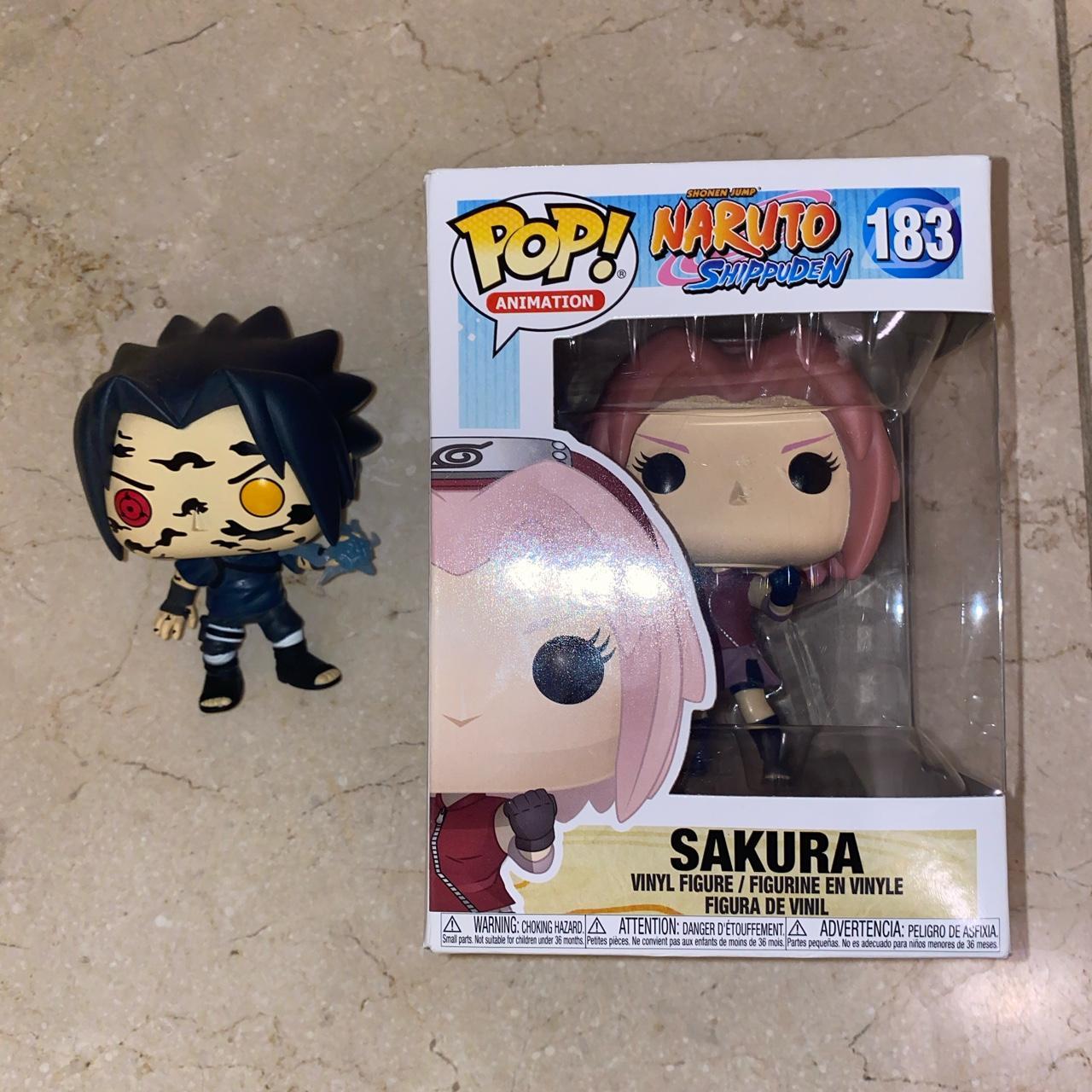 Sakura and Sasuke funko pop bundle. Sakura never... - Depop