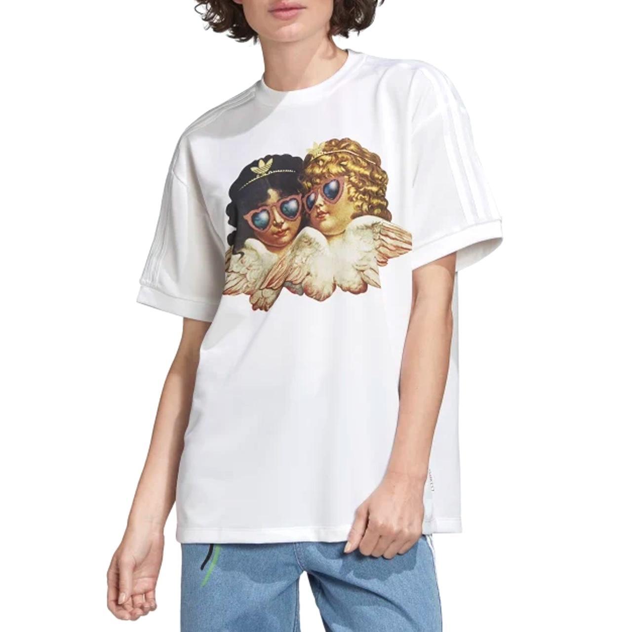ADIDAS X FIORUCCI cherub T-shirt Only been worn a... - Depop