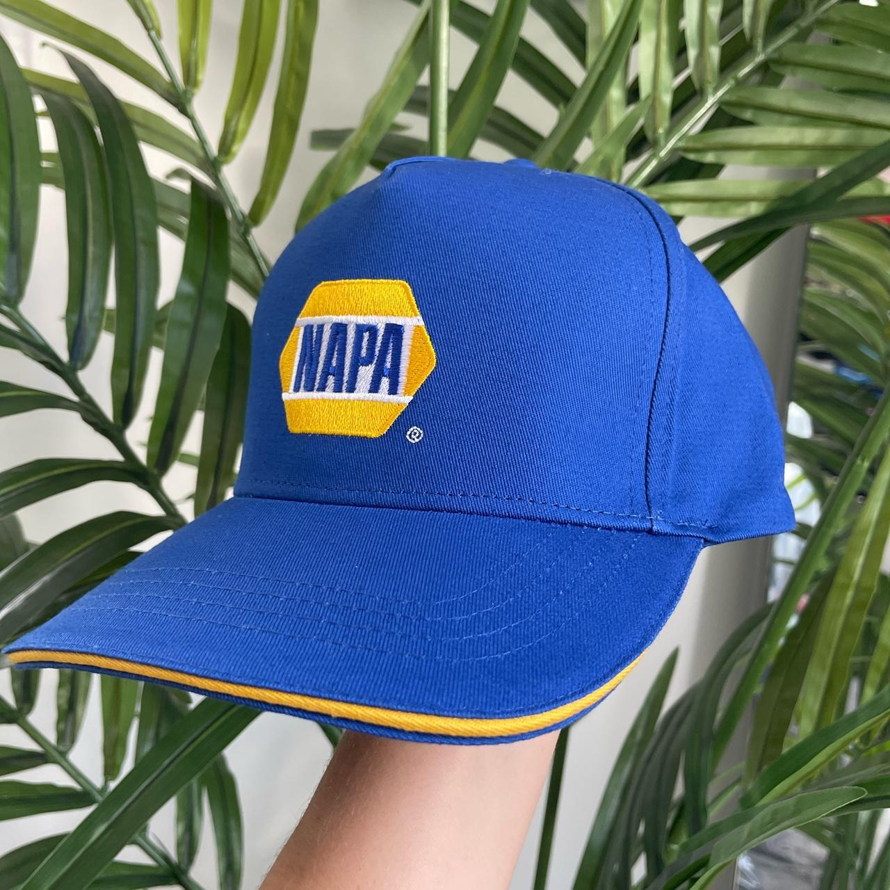 Napa Racing embroidered adjustable blue cap. ONE... - Depop