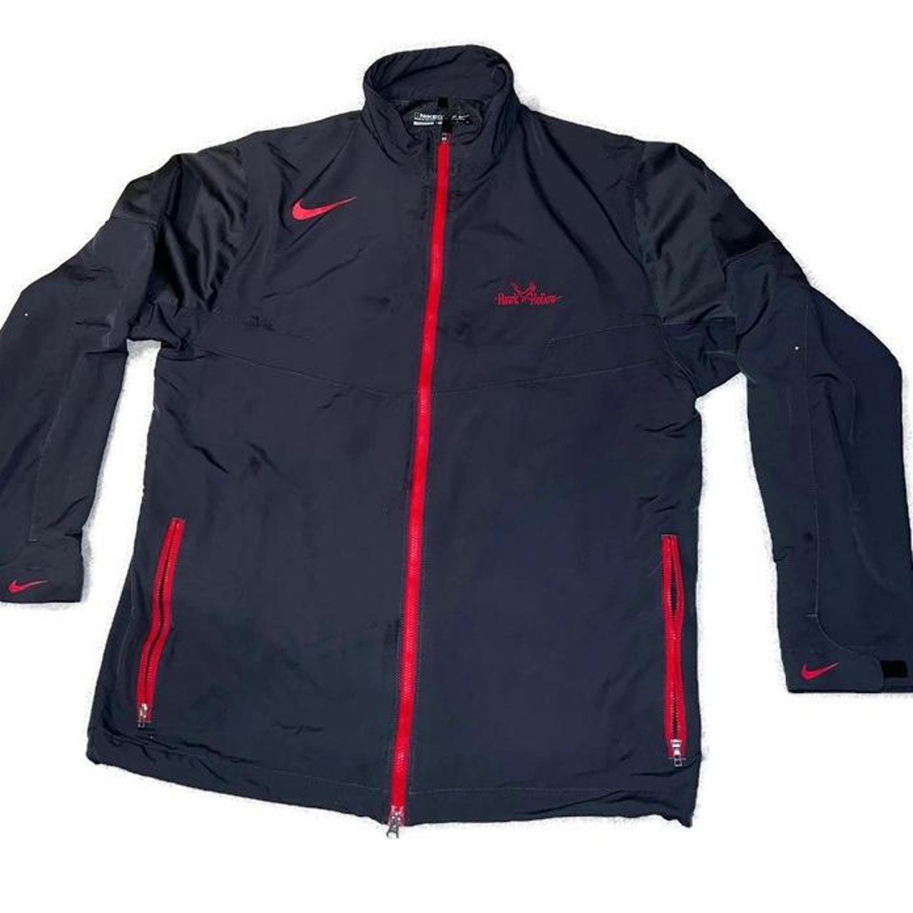 Nike hawk hollow vintage jacket Size - M Great... - Depop