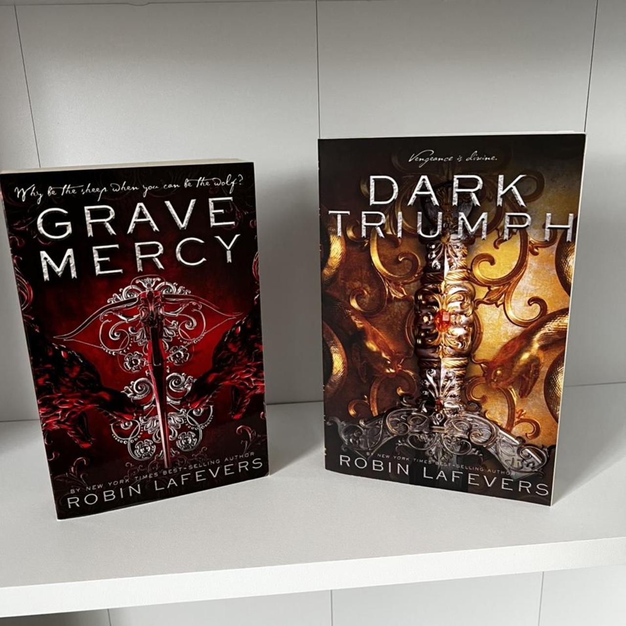 Grave Mercy and Dark Triumph by Robin Lafevers... - Depop