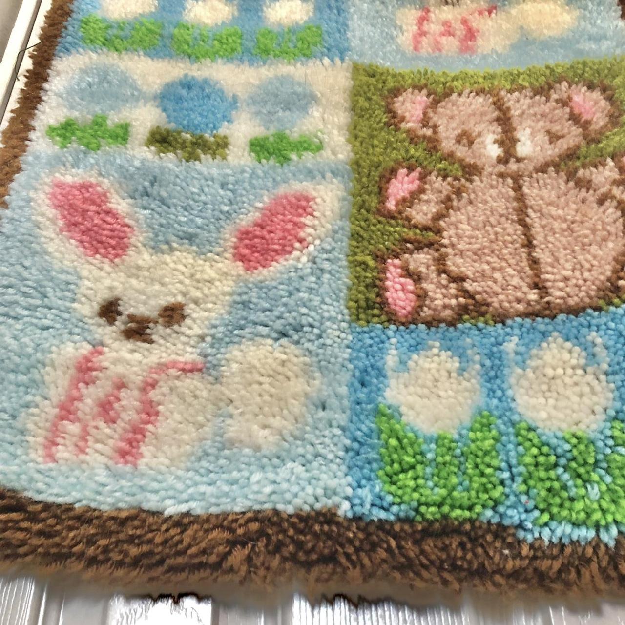 Lovely teddy bear bunny rug!! 🧸🐇 Gives happy easter... - Depop