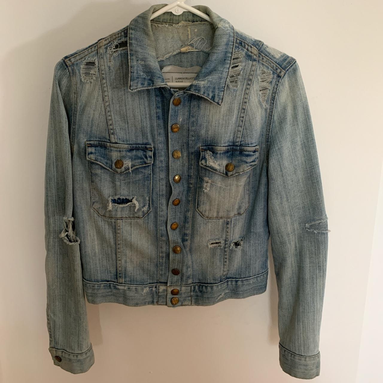 Current/Elliott Women's Jacket | Depop