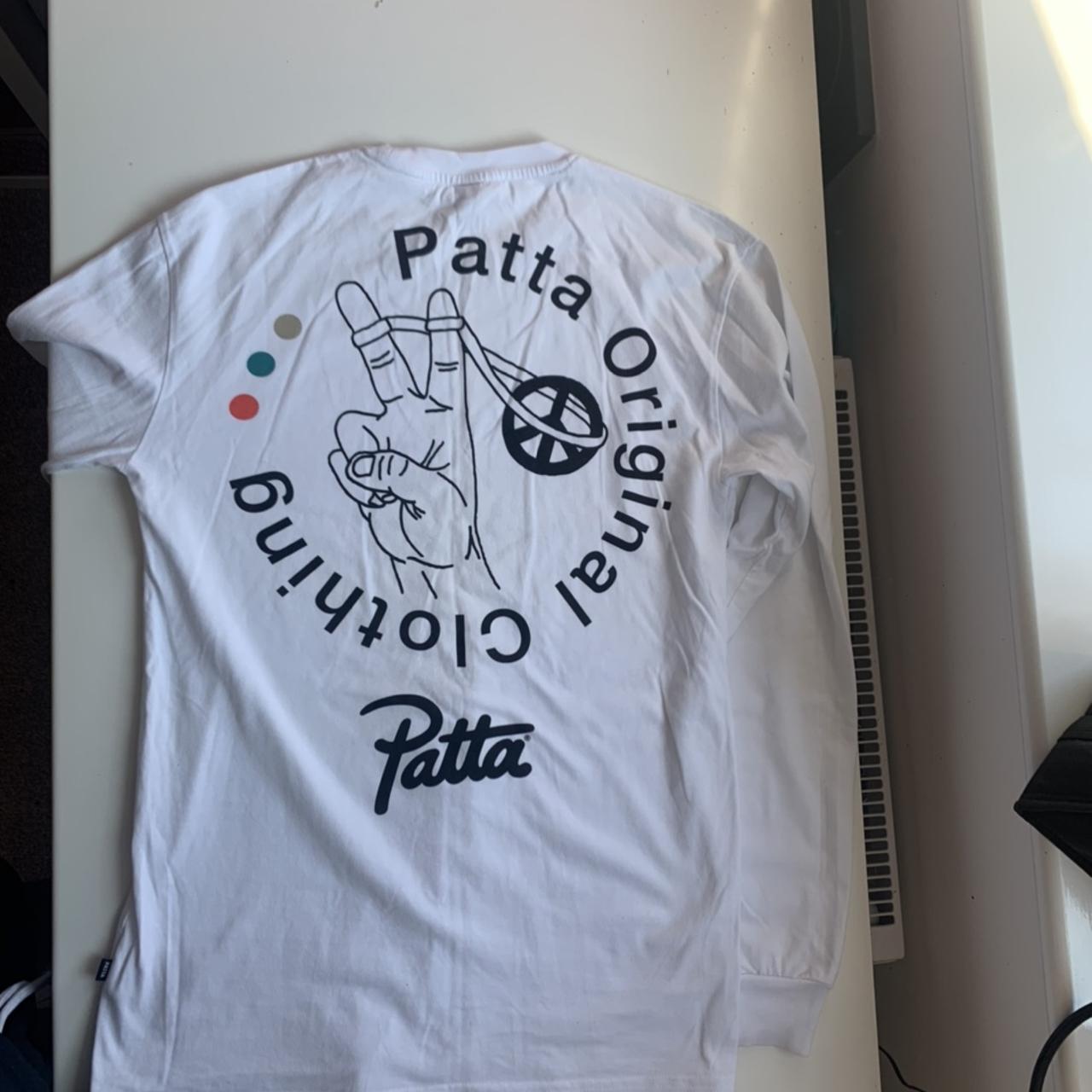 Patta original peace tee Long sleeve Back print... - Depop