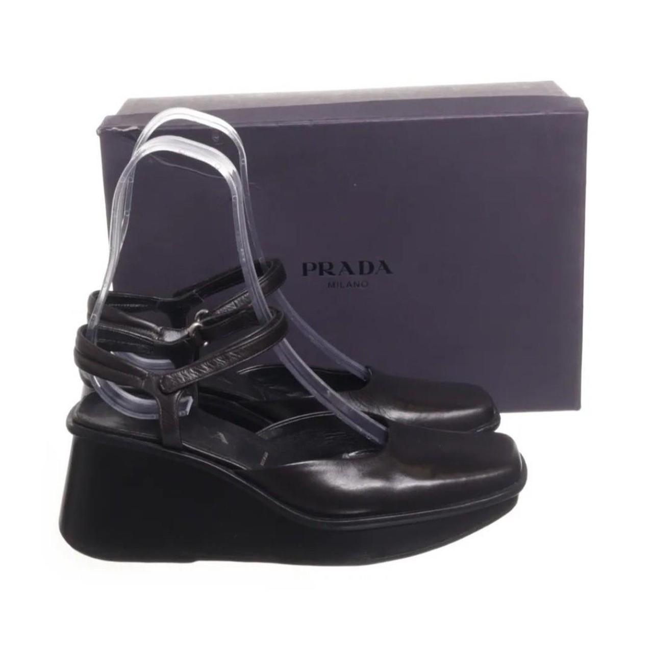 Insane vintage ss 1999 prada wedges. Fit a eu37,... | Depop