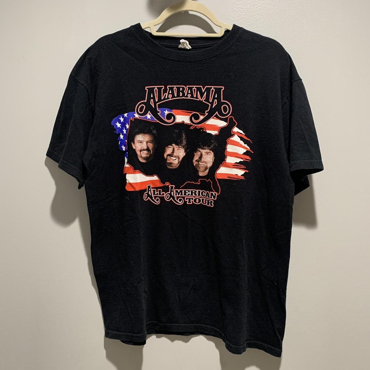 ALABAMA ALL AMERICAN TOUR BAND TEE 10% of purchase... - Depop