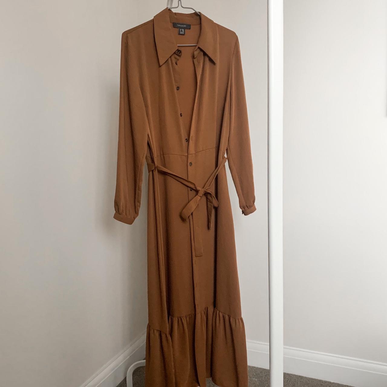 Primark Women's Tan Dress | Depop