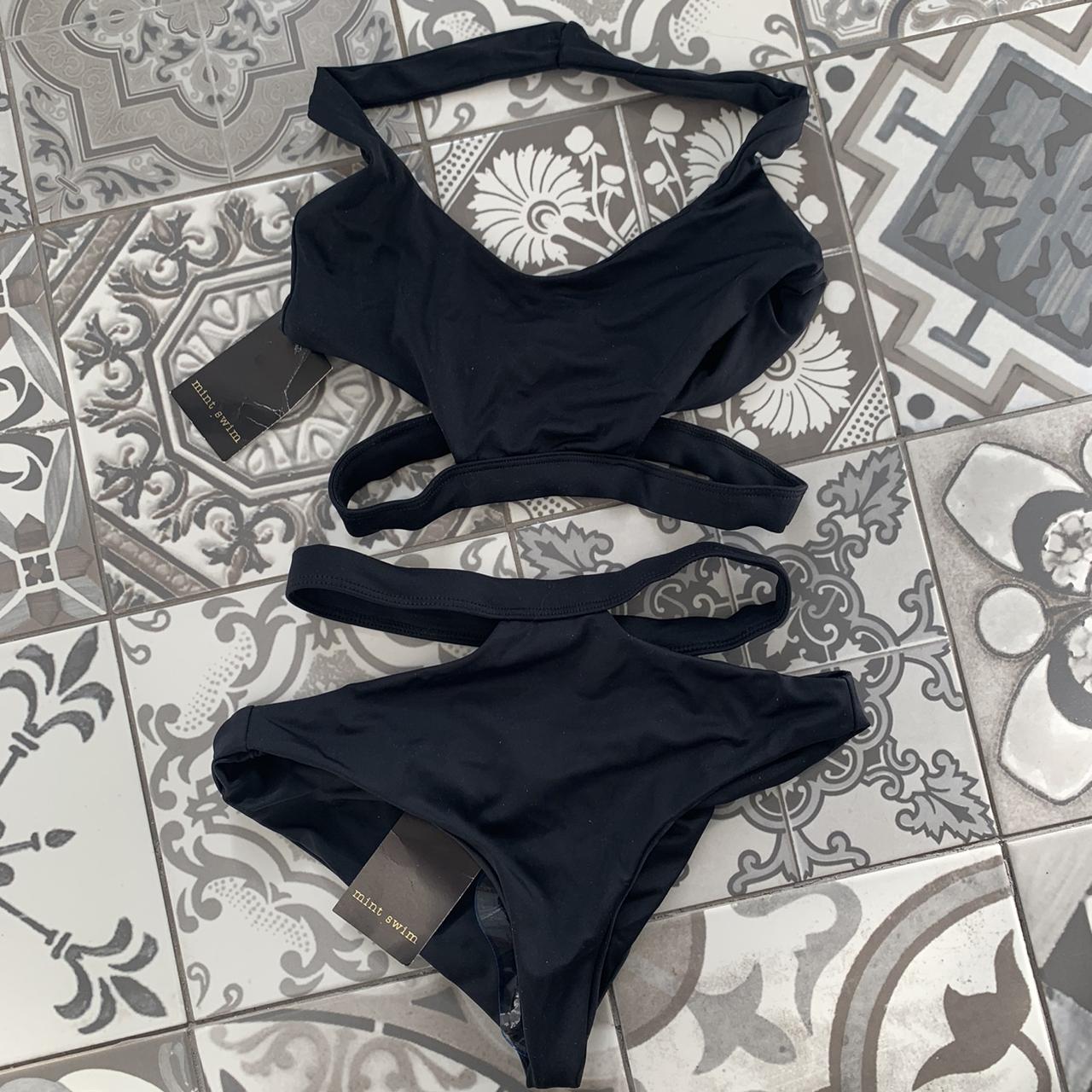 Draya Michele Mint Swim Black Underboob Bikini Depop