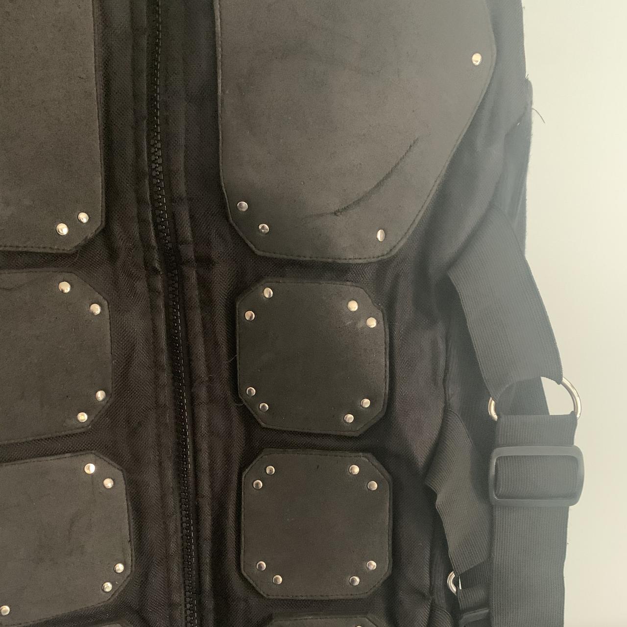 SDL cyber goth vest Size large Lots of life left... - Depop