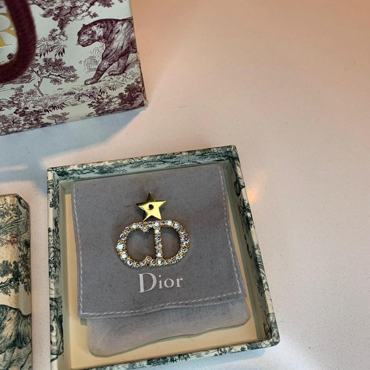 Christian Dior star brooch This style isn’t sold... - Depop