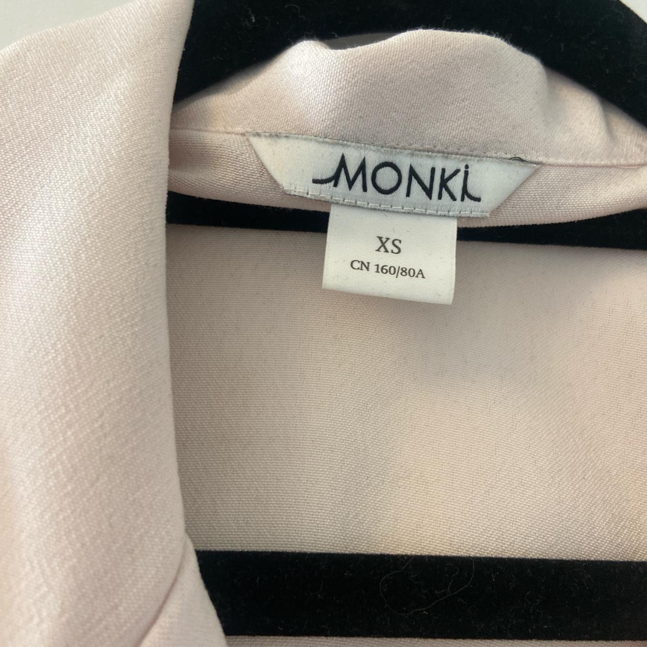 Monki pyjama style top blouse Button down light... - Depop