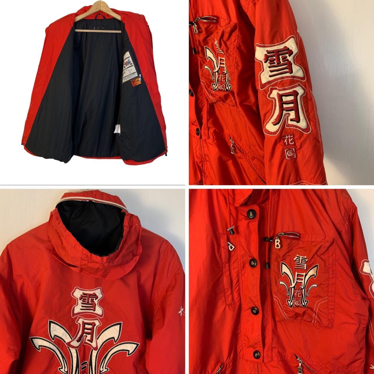 Bogner Red Jacket Pre-owned Condition: good... - Depop