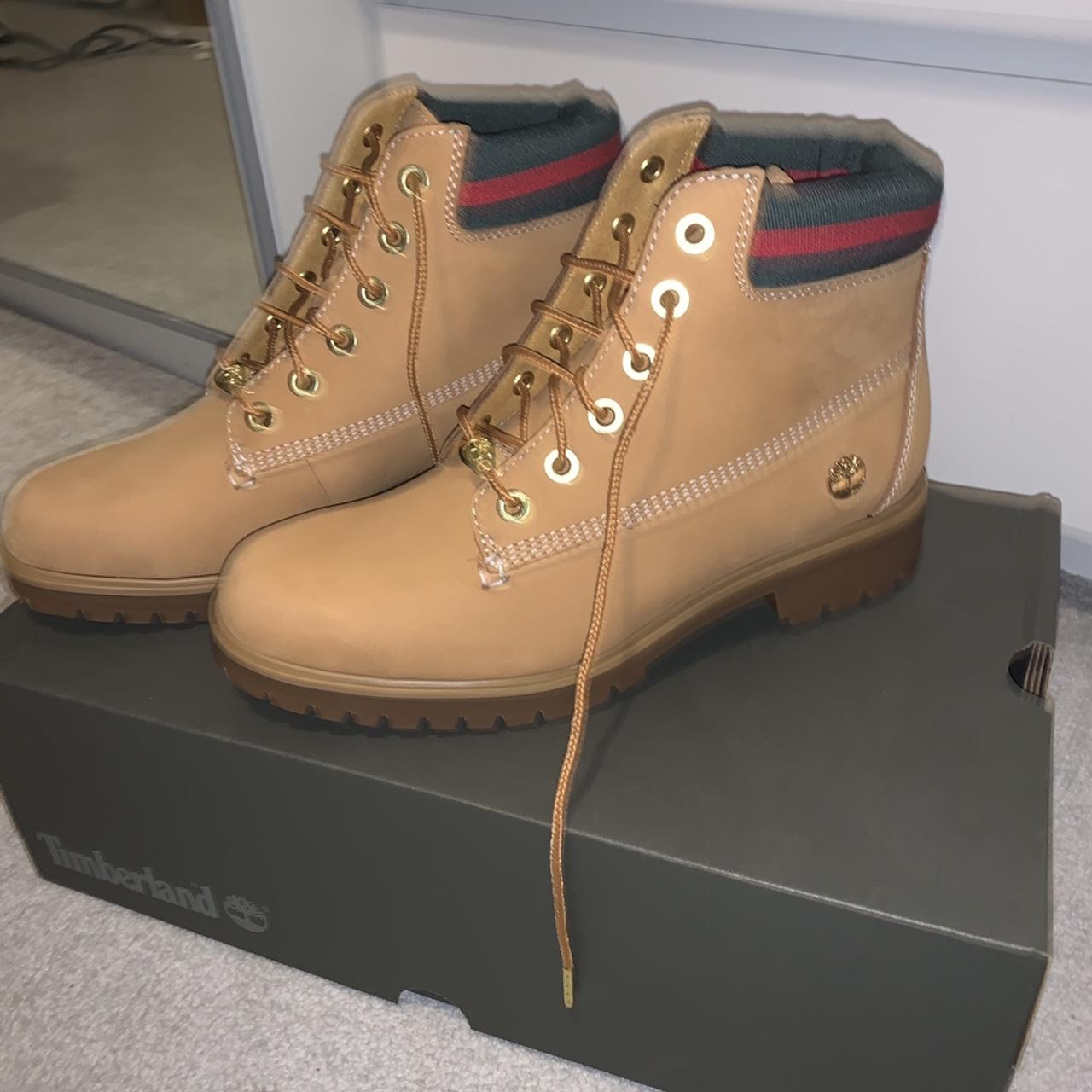 Gucci styled timberlands 100% genuine Never been... - Depop