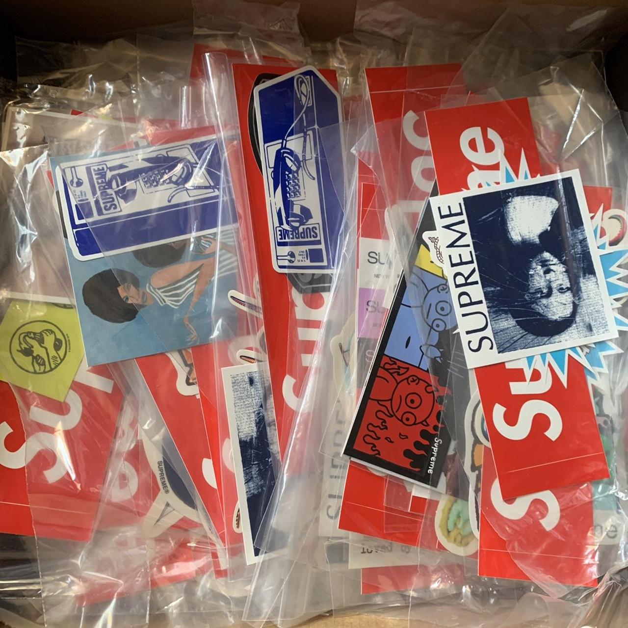 1 x Supreme sealed sticker pack. Picked at random. 3... - Depop