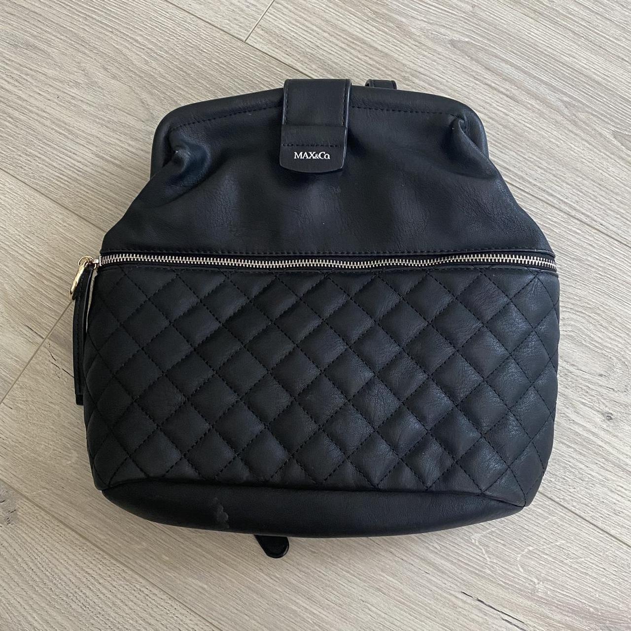 Max & Co. Leather backpack - Depop