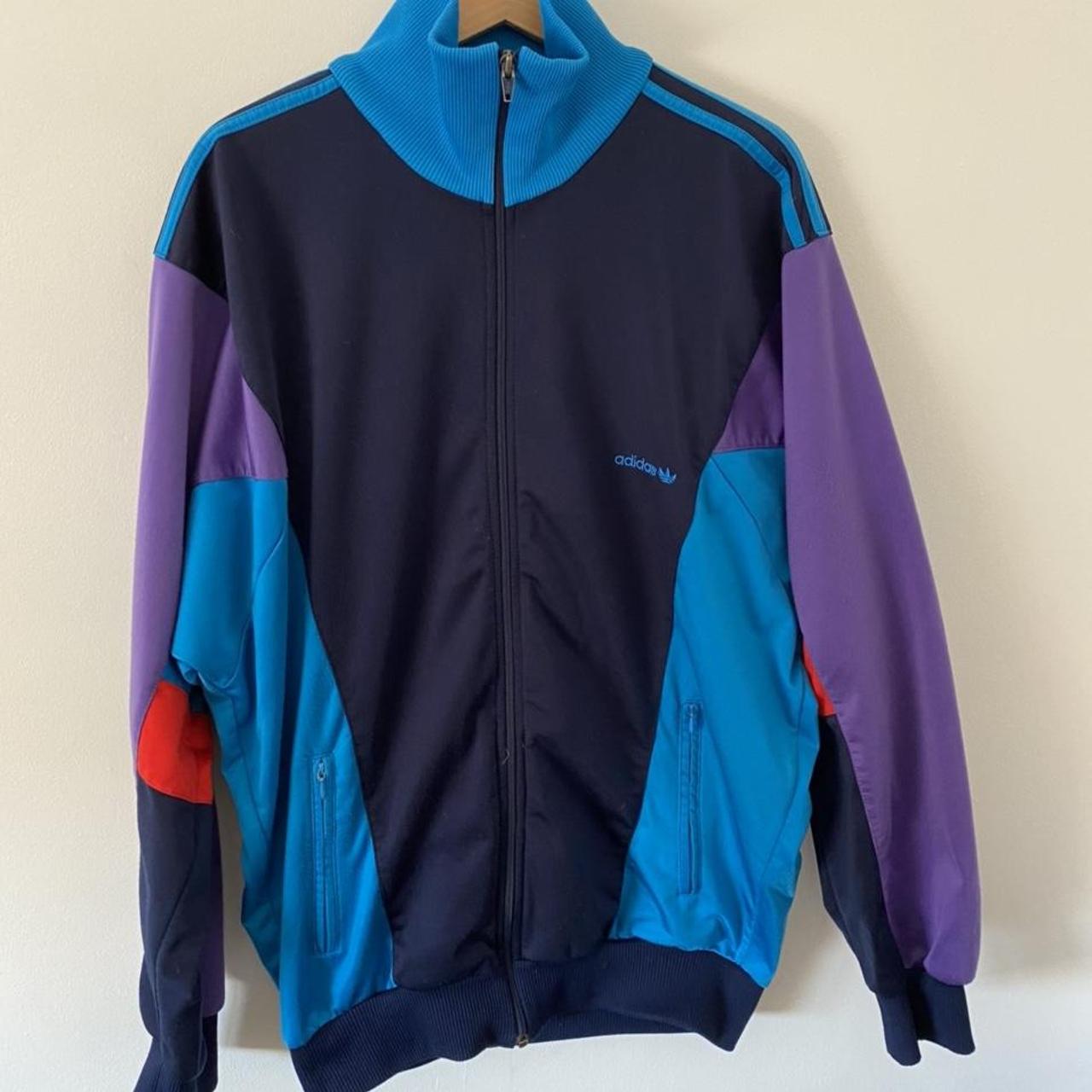 Vintage adidas zip jumper 90s style Great... - Depop