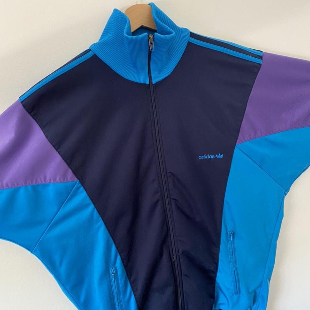 Vintage adidas zip jumper 90s style Great... - Depop