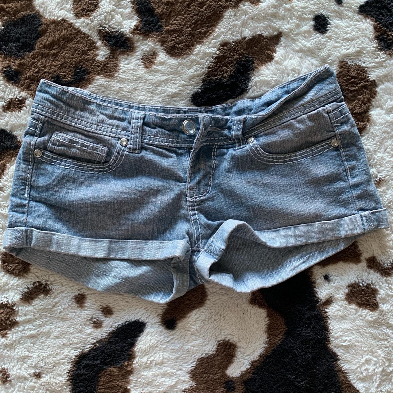 Women's Blue Shorts | Depop