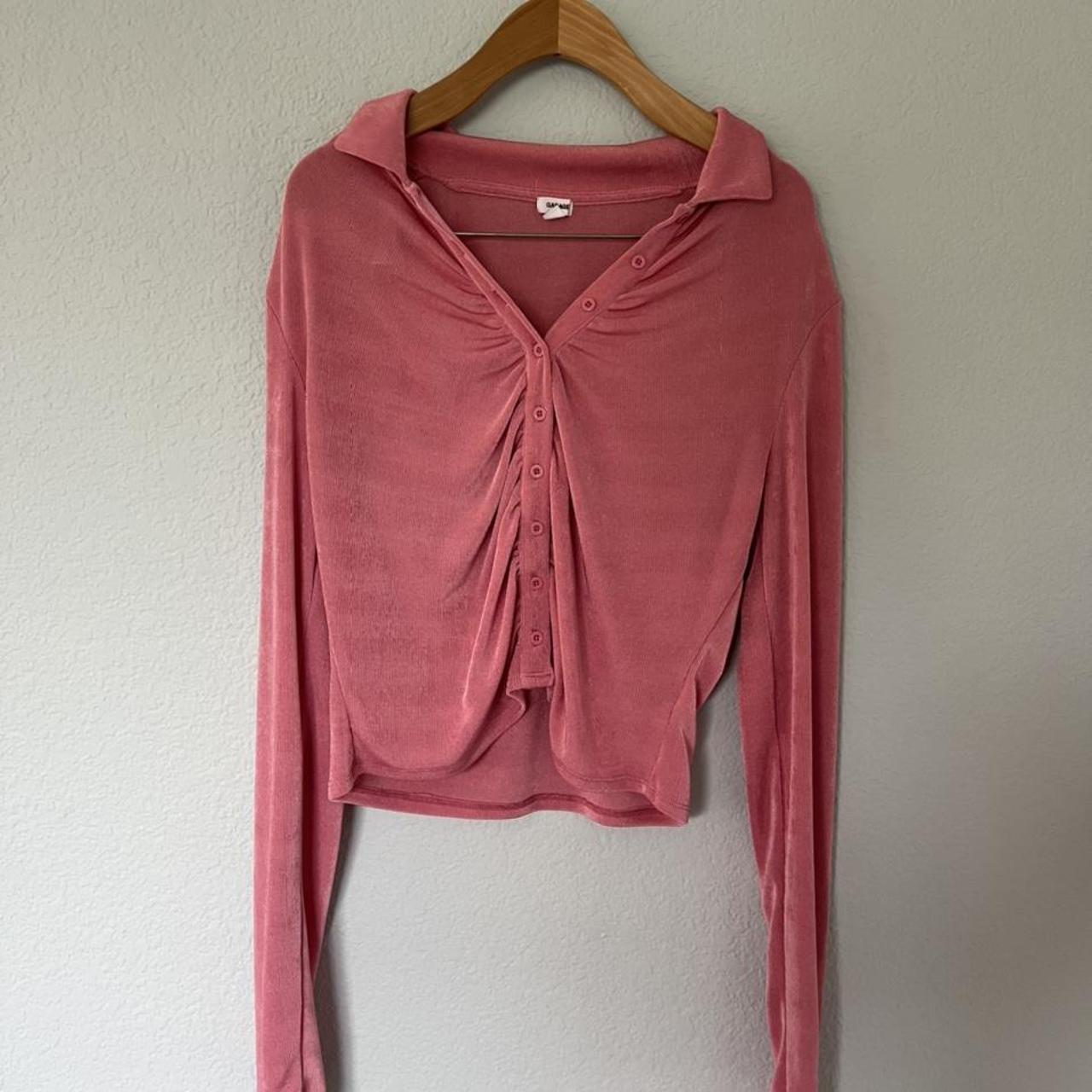 super cute mesh top from garage! i bought this in a... - Depop