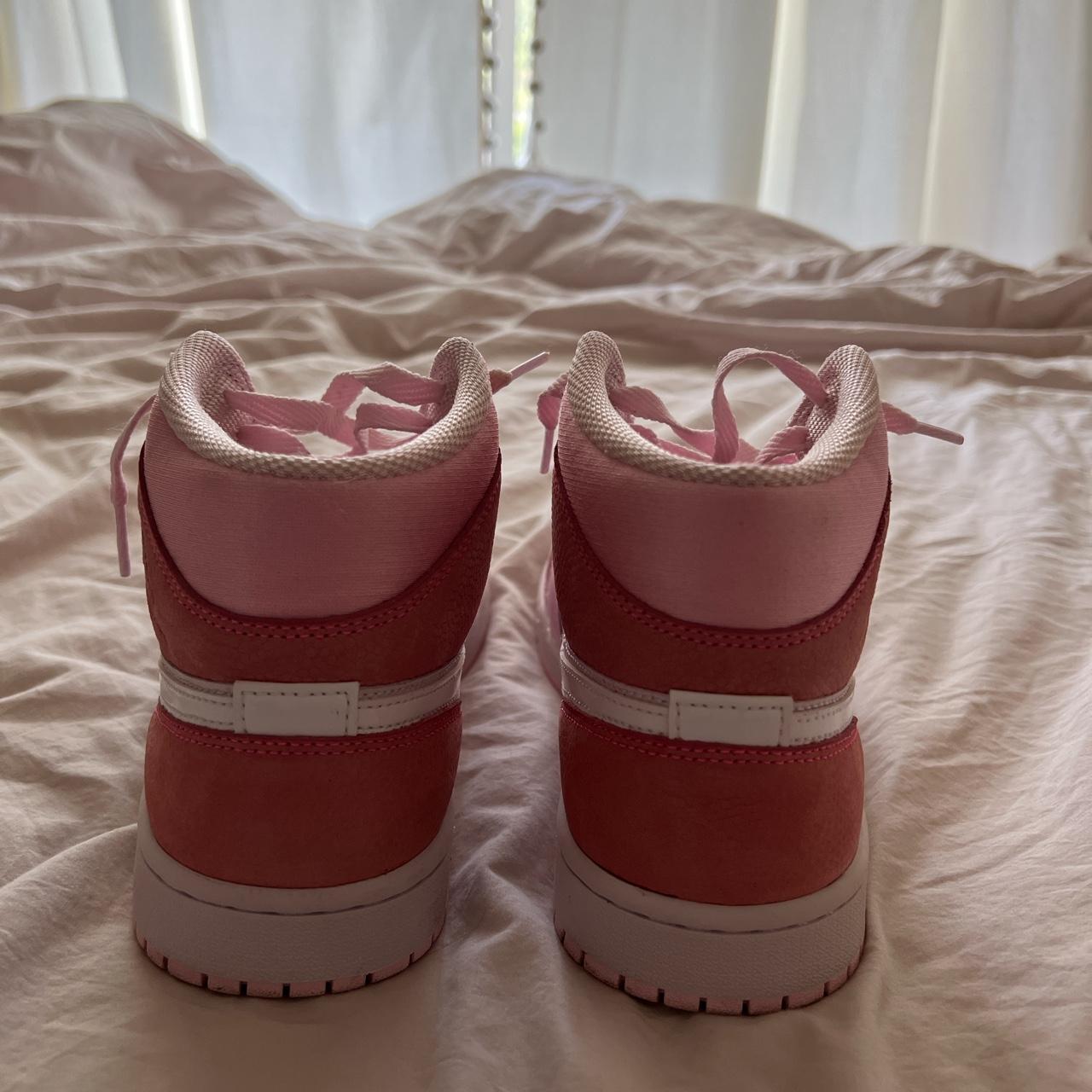 Authentic Womens Digital Pink Jordan 1’s in perfect... - Depop