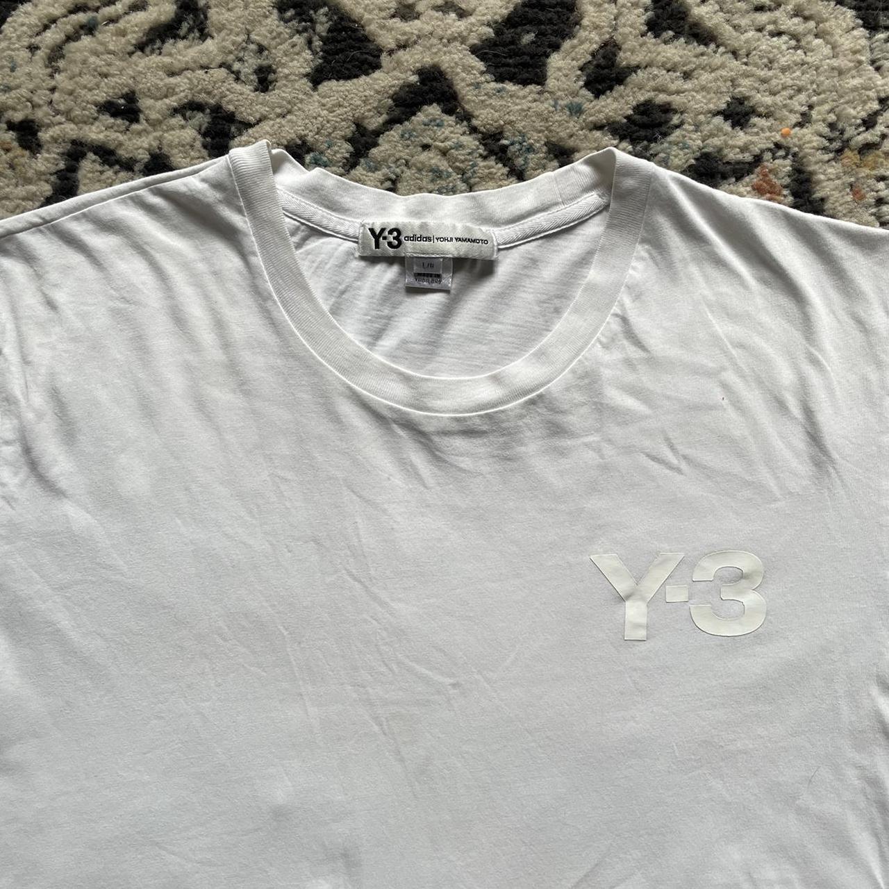 Y3 Yohji Yamamoto tshirt Adidas x Y3 collab basic... - Depop