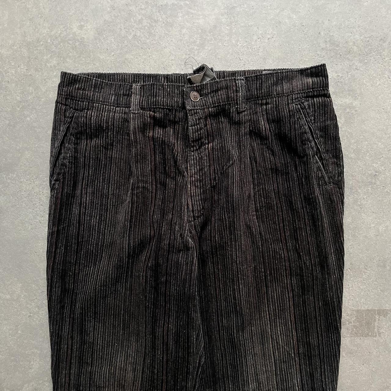 Vintage cord pants 90s jumbo corduroy trousers in... - Depop