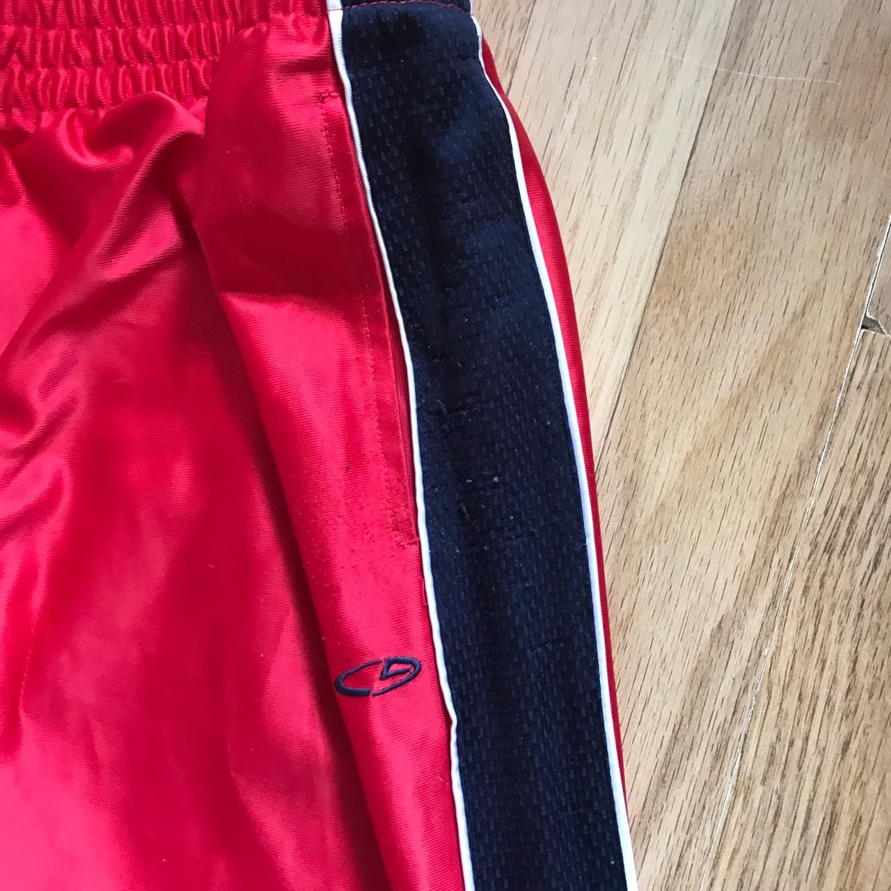 Champion red trackies So cool!! Size XL but fit me... - Depop