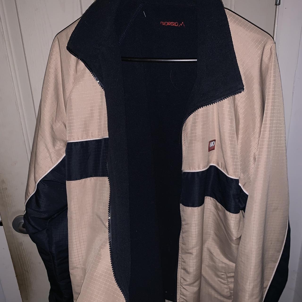 Reversible Gio Tech jacket Two styles in one... - Depop