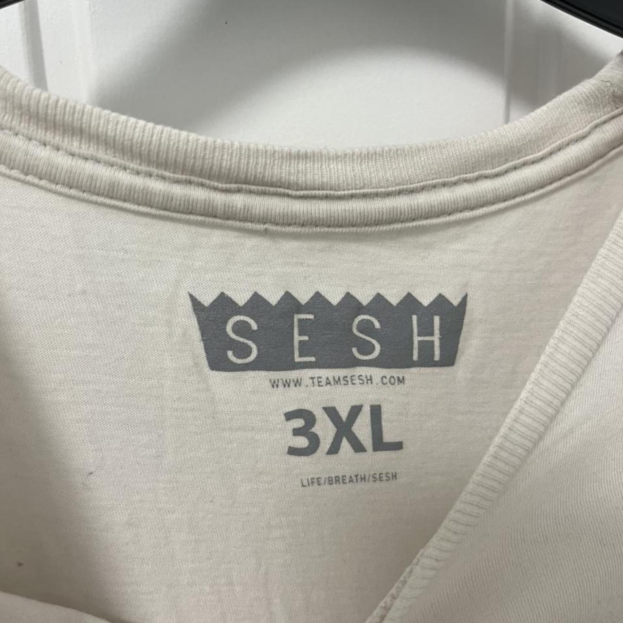 Team Sesh Bones Sesh Crown tee Size: XXXL (fits... - Depop