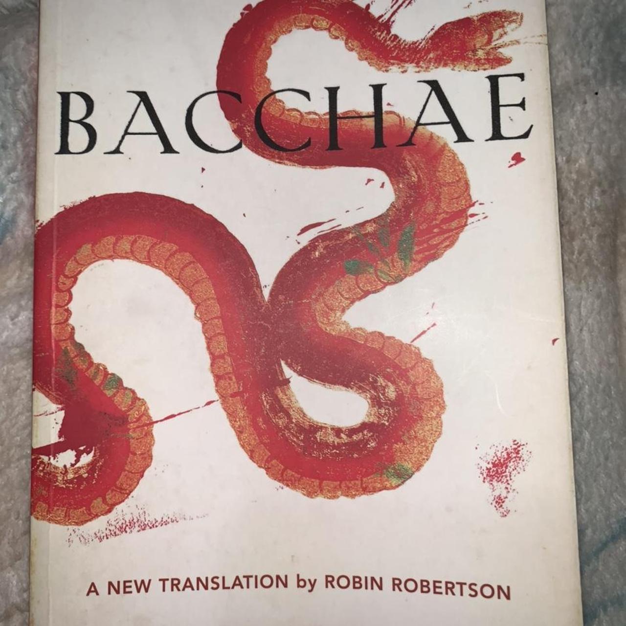The Bacchae by Robin Robertson. The book was bought... - Depop