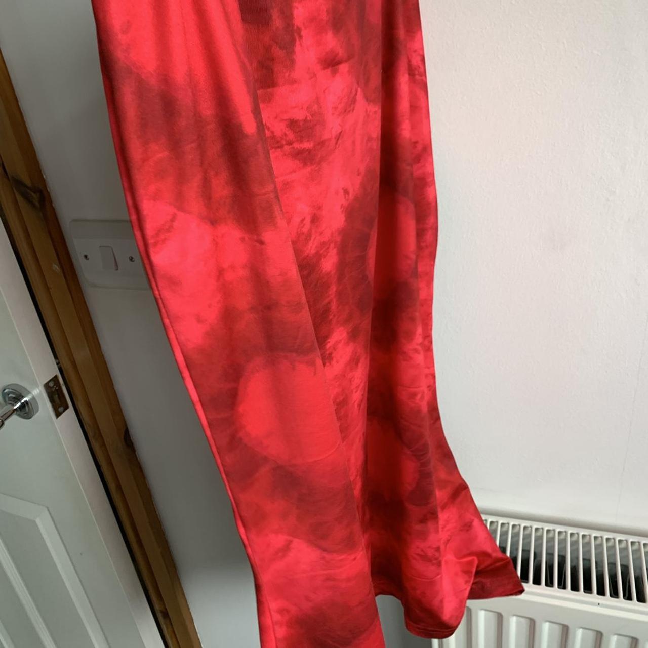 Gorgeous red heart maxi skirt Perfect summer... - Depop