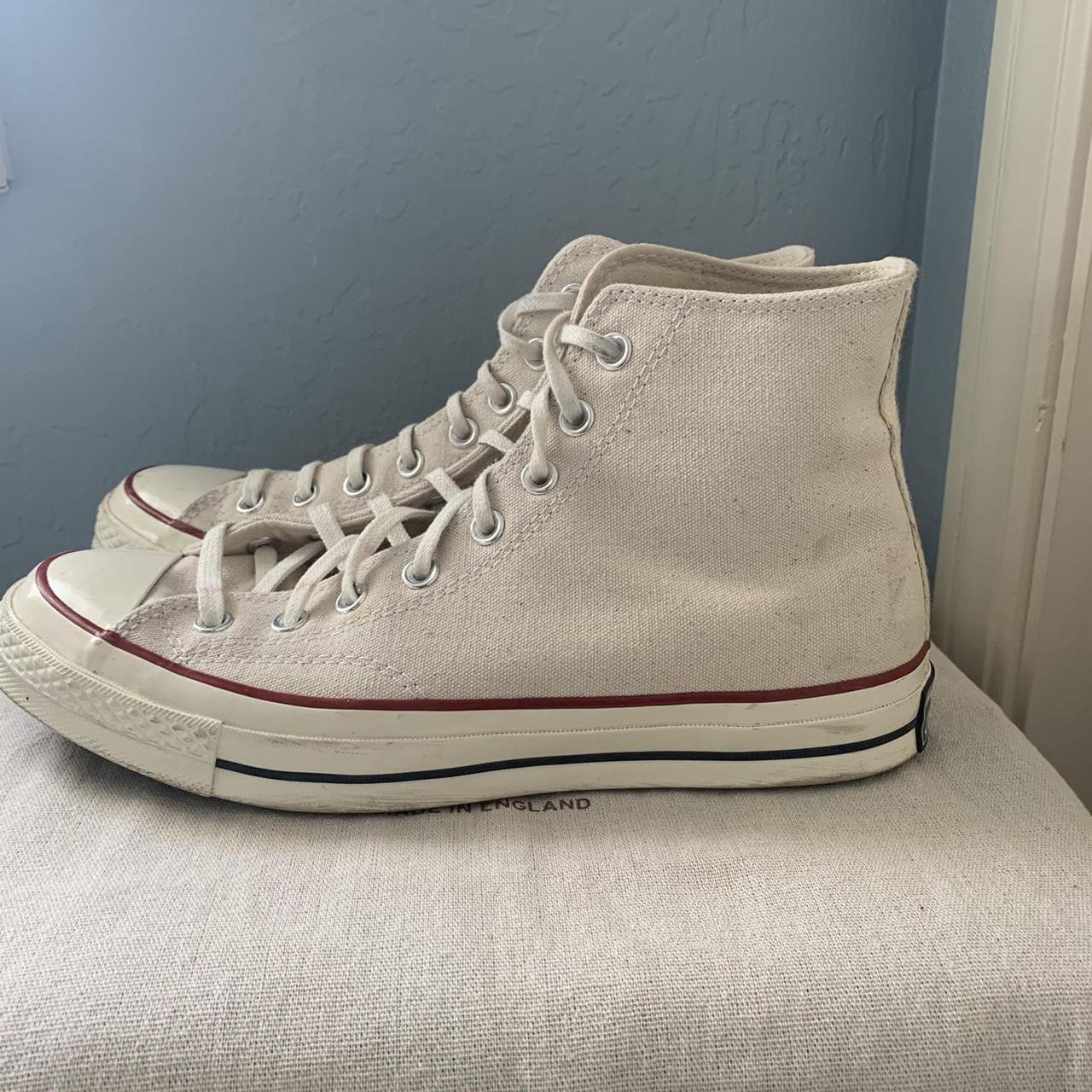 Chuck 70 Cream Converse Size US Men’s 9 Beautiful... - Depop