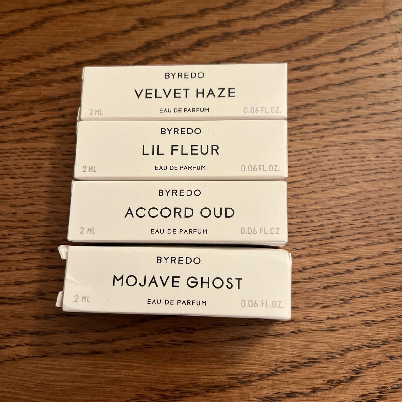 4 brand new Byredo samples with boxes. $10 each!... - Depop