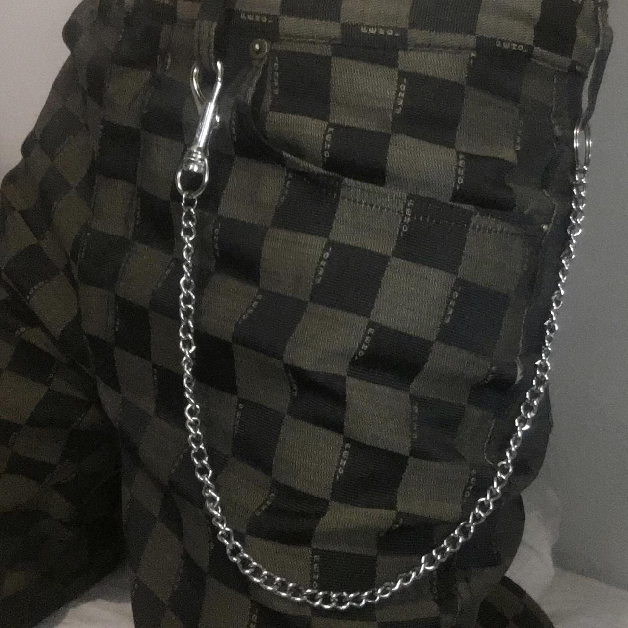 Unisex Long Grunge Trouser Wallet Chain 🔗 Looks mad... - Depop