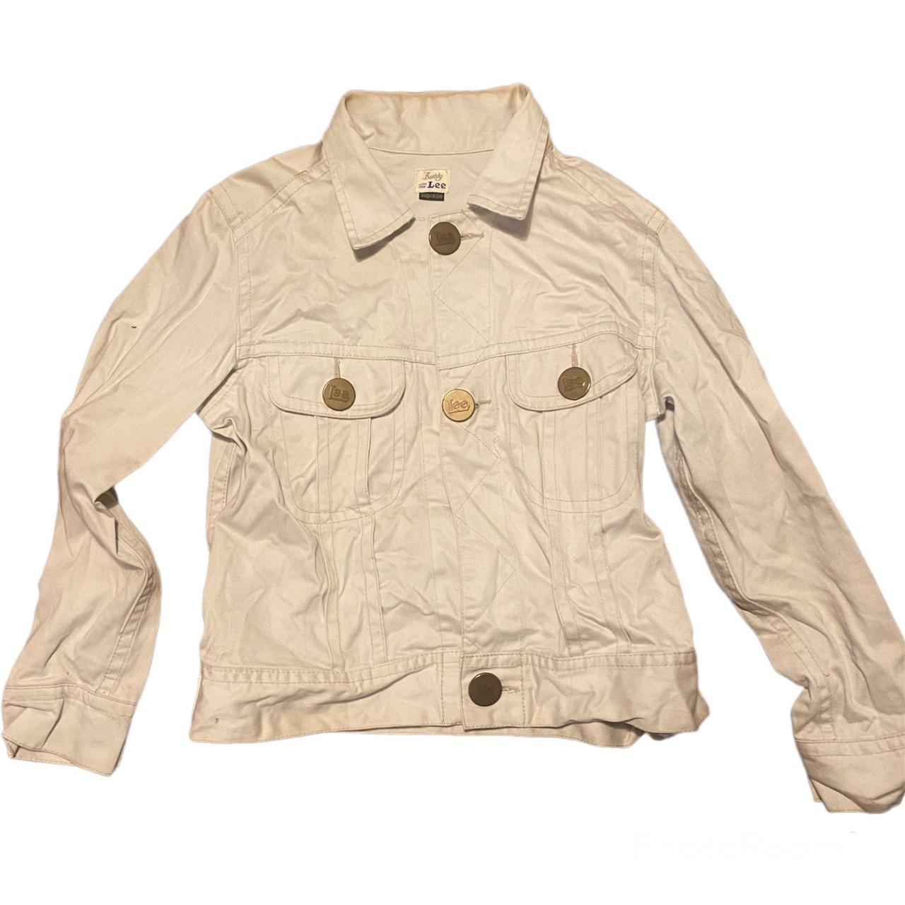 Men's Cream Jacket | Depop