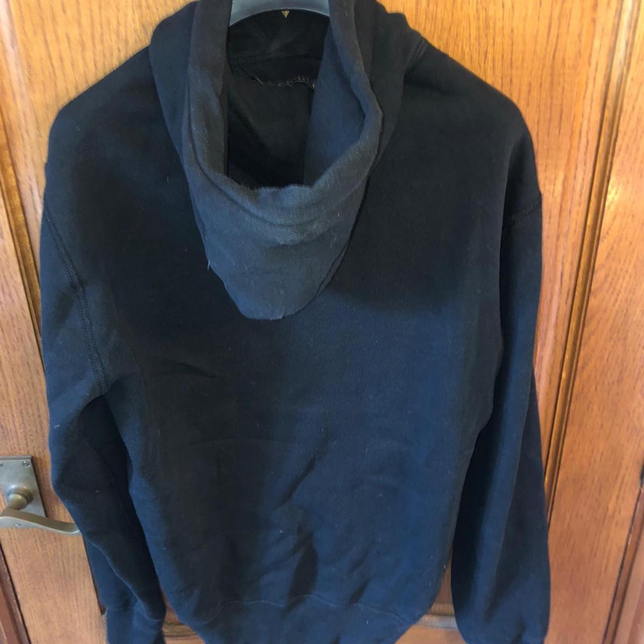 Good condition black Ralph Lauren hoodie - Depop