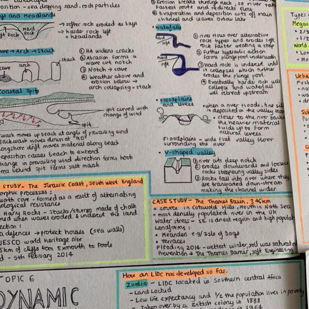 GCSE geography notes grade 9 OCR B board Covers... - Depop