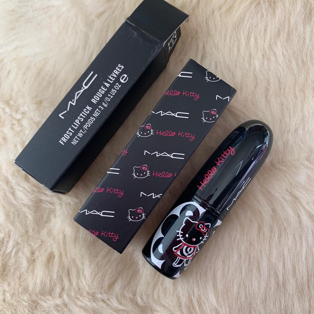 Mac hello kitty edition lipstick in riveting rose -... - Depop